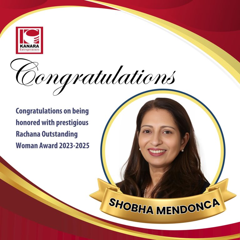Celebrating Excellence: Shobha Mendonca Awarded the Rachana Outstanding ...
